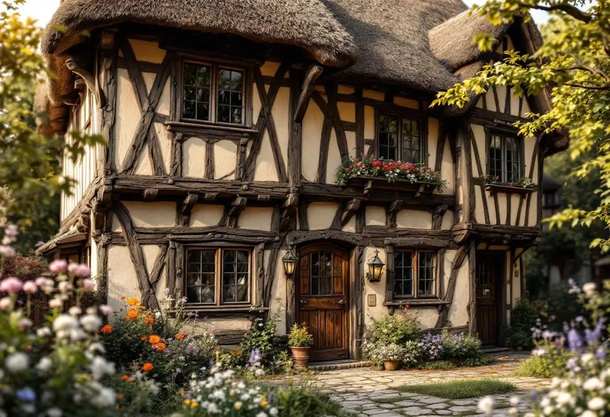 Maison en Colombage : L'Authenticité de l'Architecture Médiévale